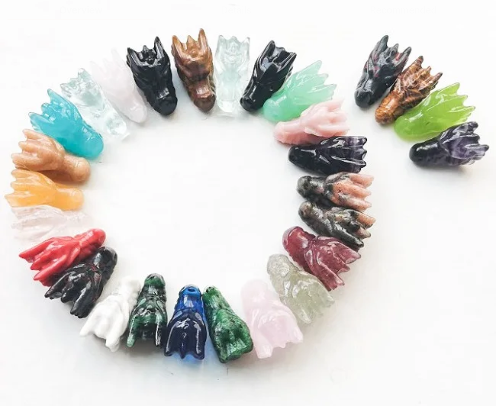Crystal Dragon Heads – A. L. Tippett